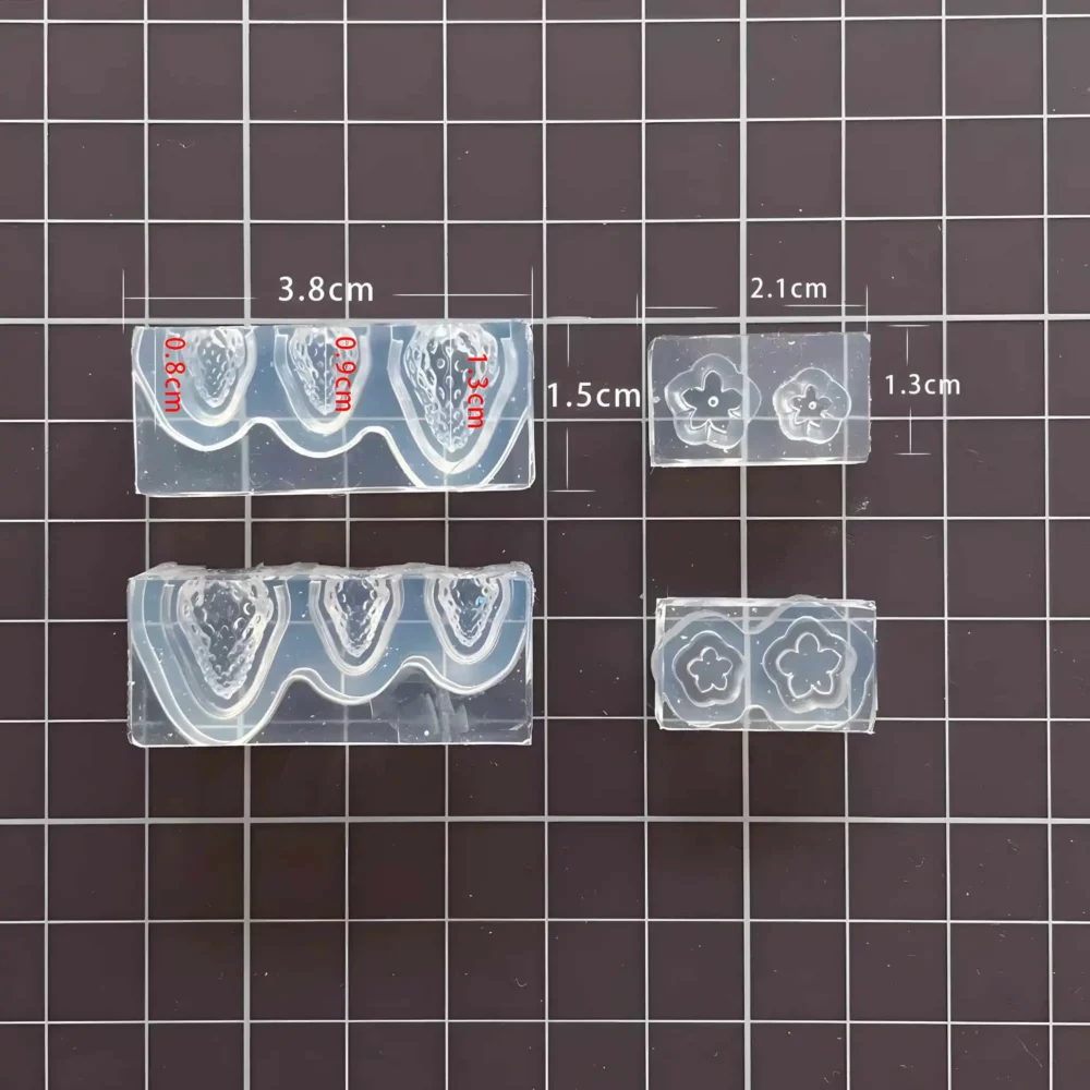 Fast & Easy Strawberry Clay Molds - Perfect for Cake Decorations ...