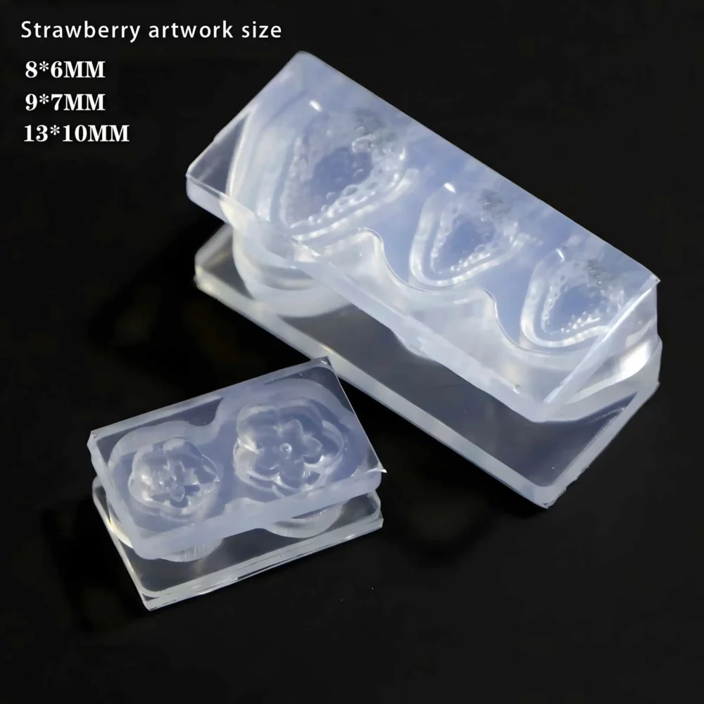 Fast & Easy Strawberry Clay Molds - Perfect for Cake Decorations ...