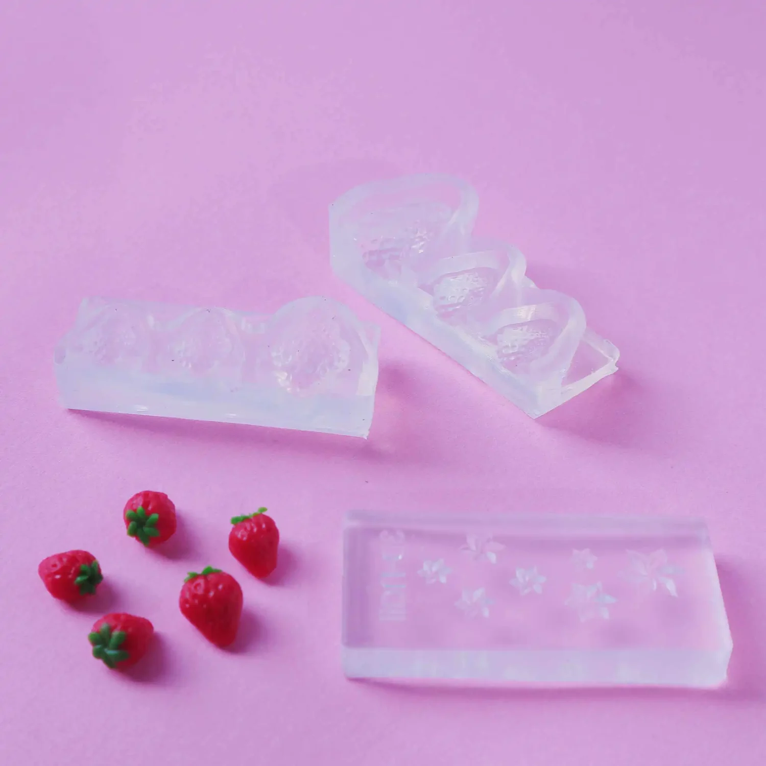 Fast & Easy Strawberry Clay Molds - Perfect for Cake Decorations ...