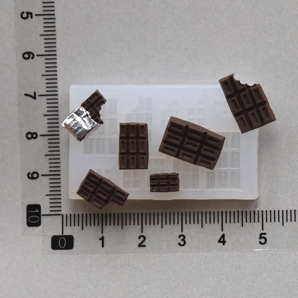 Quick Chocolate Clay Molds - Effortlessly Craft Mini Chocolate Blocks ...