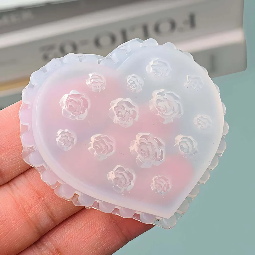 Silicone Clay Flower Molds - Create Miniature Floral Decorations ...