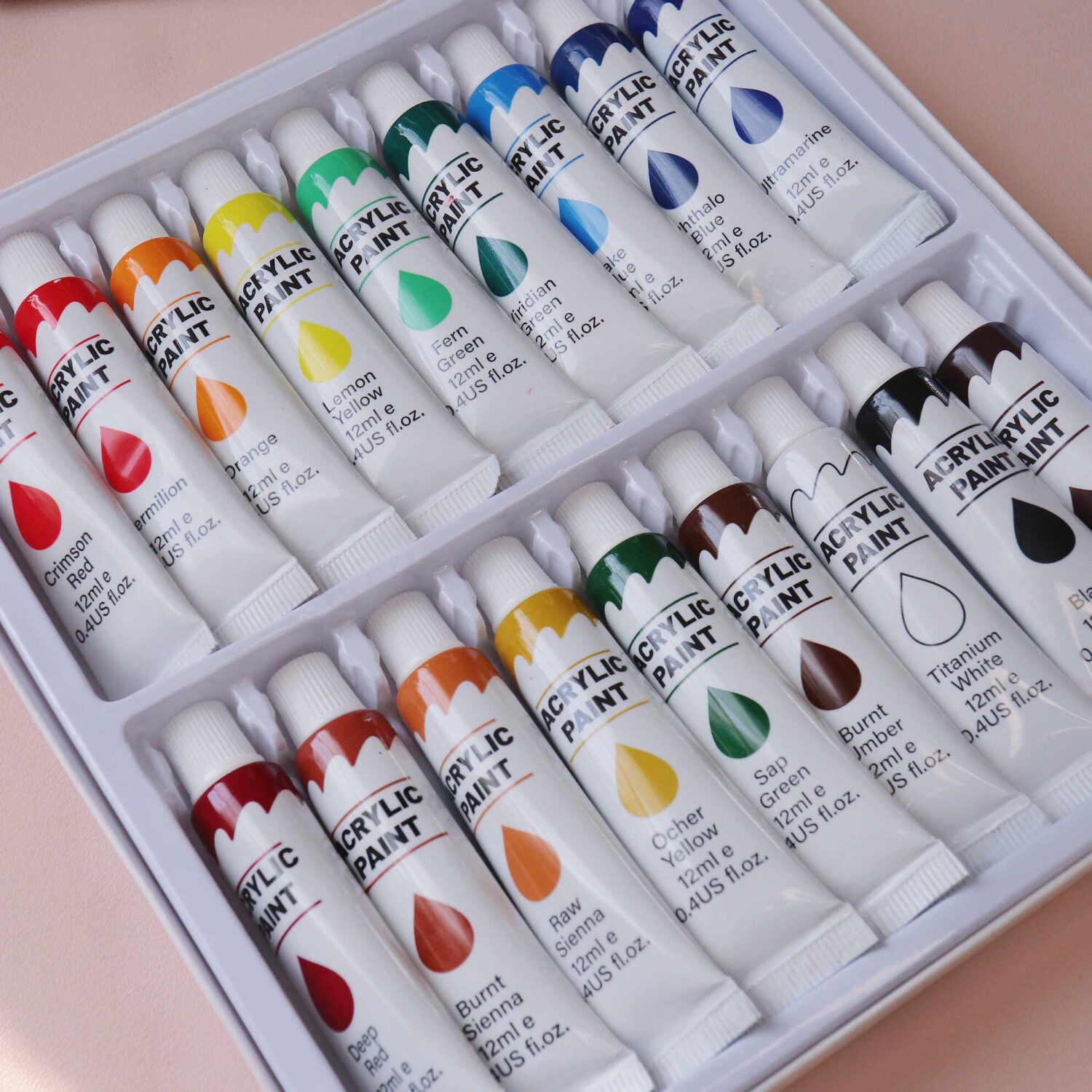18-Color Specialty Clay Pigment Set: Perfect for Air Dry & Cream Clay ...